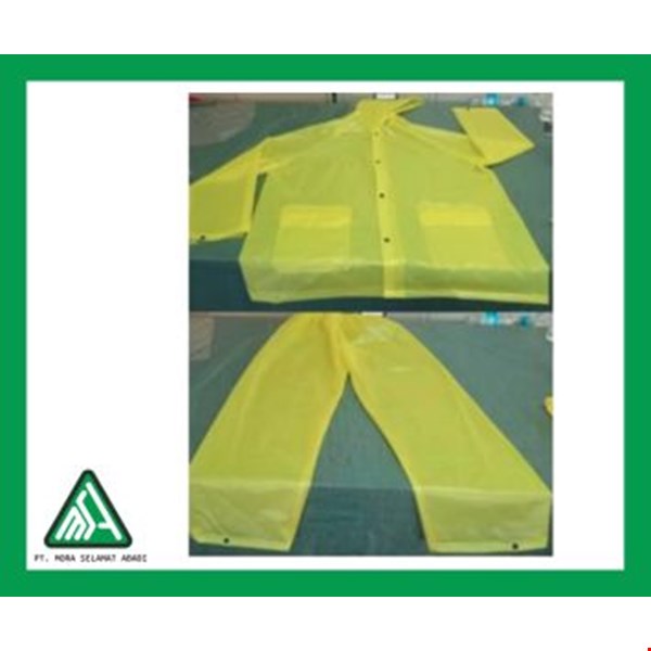 Supplier Jas Hujan Degradable TPU Rainwear Suit oleh PT. Mora Selamat Abadi