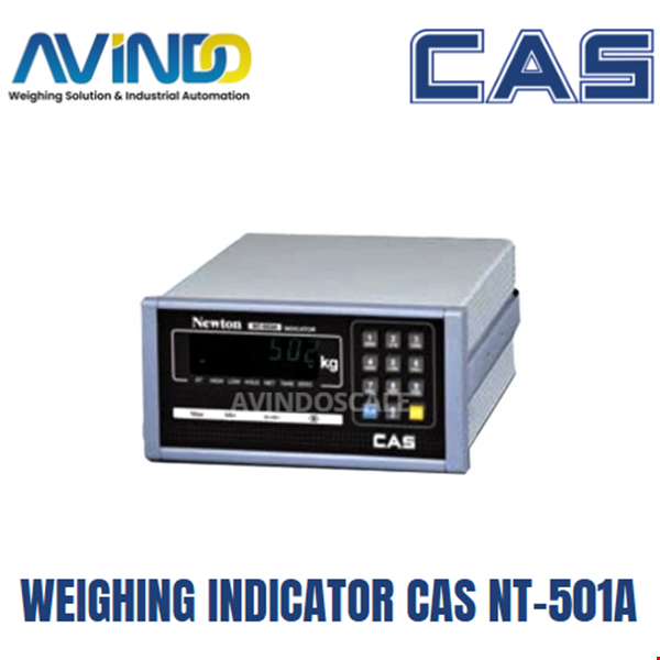 Jual Indikator Timbangan Industri CAS NT-501 A oleh CV. Avodamitra Indotech