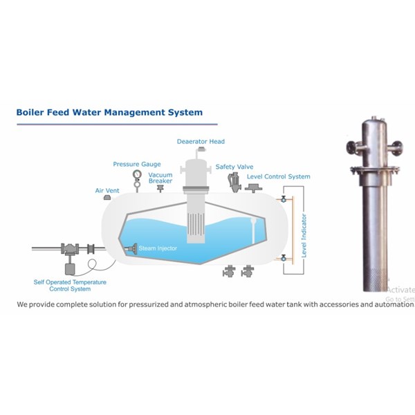 Jual FEED WATER TANK SYSTEM oleh PT. Kiat Energi Mandiri