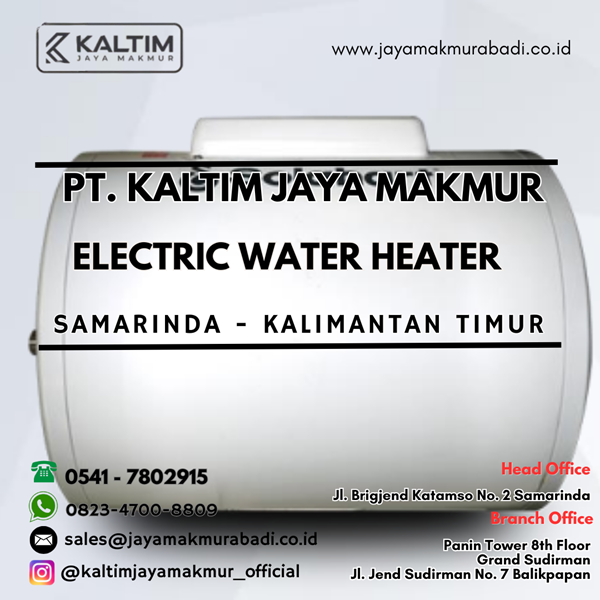 Jual ELECTRIC WATER HEATER BERKUALITAS HARGA TERBAIK 2024 KUTAI TIMUR ...