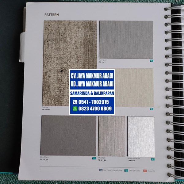 Jual HPL TACO PATERN GLOSS & TEXTURED HARGA TERBAIK KUTAI KARTANEGARA ...