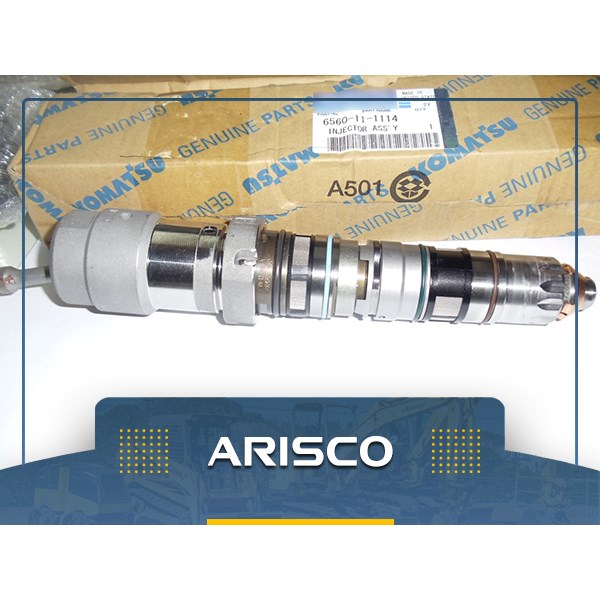 Jual 6560-11-1114 INJECTOR HD465-7 D375 oleh PT. Arisco Mandiri