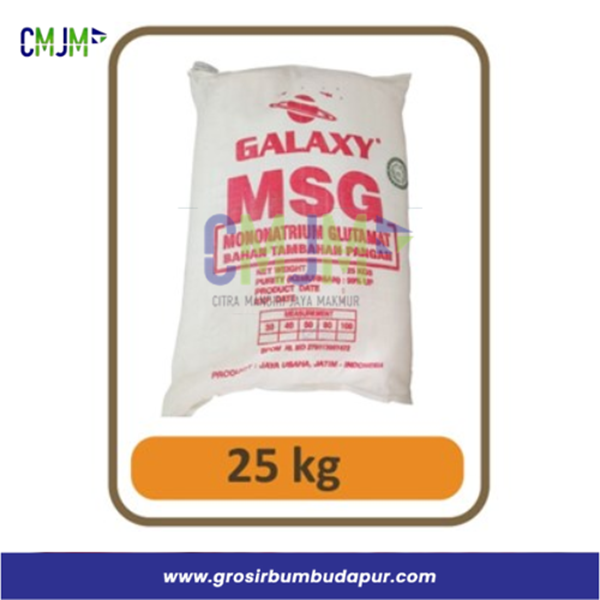 Jual MSG Galaxy kemasan karung 25kg oleh PT. Citra Mandiri Jaya Makmur