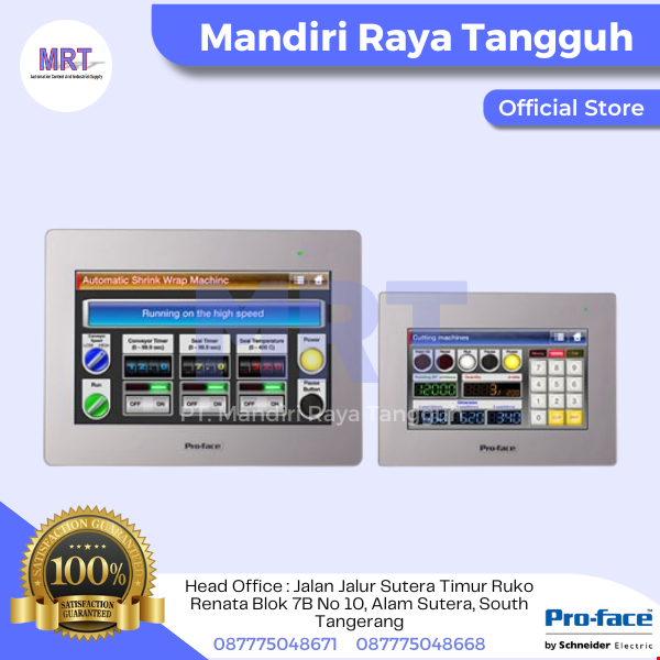 Jual Touch Screen ( Human Machine Interface) PROFACE oleh PT. Mandiri Raya Tangguh