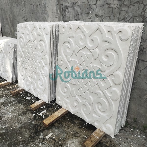 Jual Ornamen Plafon Gypsum Relief Ketebalan 2 Cm oleh PT. Robians ...