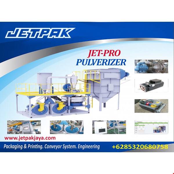 Jual JET-Pro Pulverizer oleh PT. Jetpak Mandiri Jaya