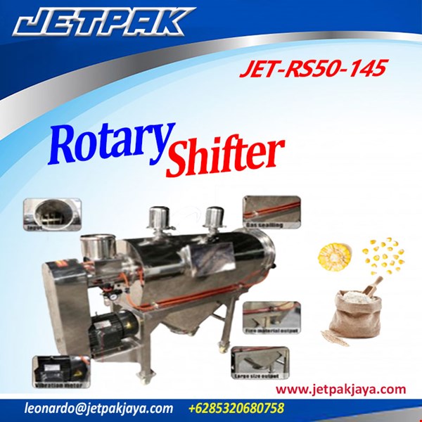 Jual Rotary Shifter JET-RS50-145 Vibrating Screen oleh PT. Jetpak ...