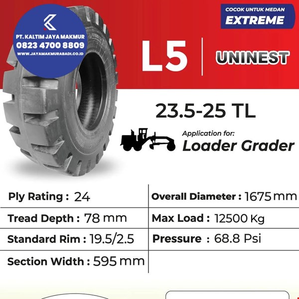 Jual BAN LOADER GRADER HARGA TERBAIK 2025 PENAJAM PASER UTARA oleh PT ...