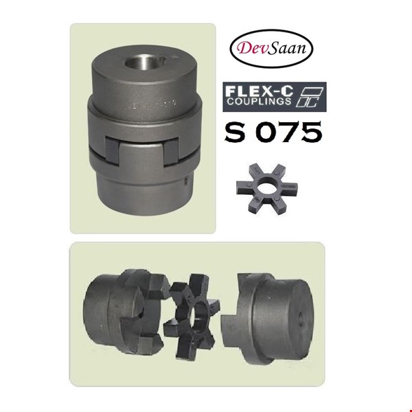 Jual Jaw Coupling S 075 Flex-C Max Bore 22 mm oleh PT. DEVSAAN INDUSTECH