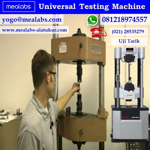 Jual Mesin uji tarik baja dan spesifikasinya oleh PT. Mealabs Indonesia