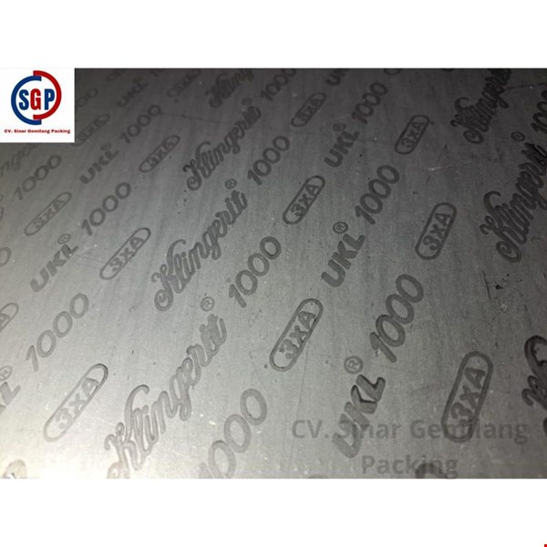 Distributor Klingerit UKL 1000 Hitam Kawat oleh CV. Sinar Gemilang Packing