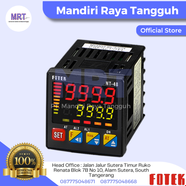 Distributor Temperature Control Fotek oleh PT. Mandiri Raya Tangguh