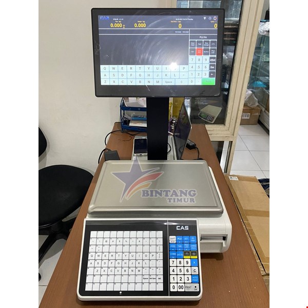 Jual TIMBANGAN DIGITAL PRICING LABEL PRINTER CAS TYPE CL-6500 Ai oleh ...