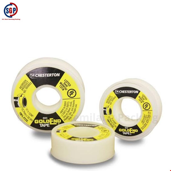 Supplier Chesterton Gold End Tape Teflon oleh CV. Sinar Gemilang Packing