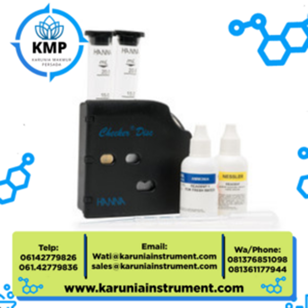Jual Hanna Ammonia Test Kit for Fresh Water with Checker Disc Model ...