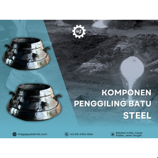 Jual Komponen Penggiling Batu Mataram oleh CV. Mega Jaya Teknik