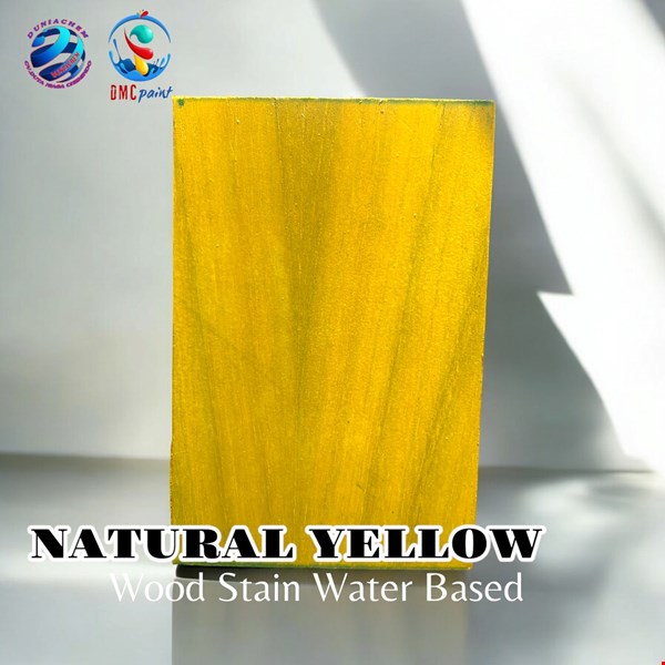 Jual wood stain water based - natural yellow oleh Duta Mulia Chemindo