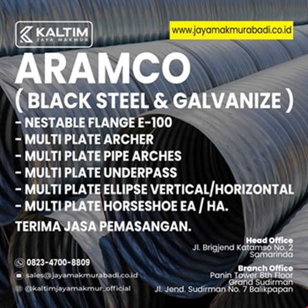 Jual ARAMCO MULTI PLATE PIPE ARCHES BERKUALITAS HARGA TERBAIK TANJUNG ...