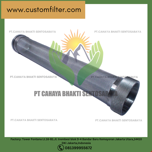 Jual Metal Mesh Candle Filter Strainer Element oleh PT. Cahaya Bhakti ...