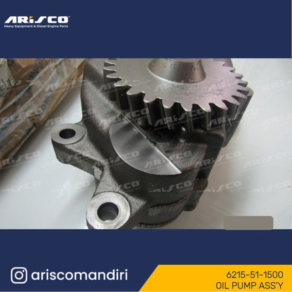 Jual 6215-51-1500 OIL PUMP ASSY oleh PT. Arisco Mandiri