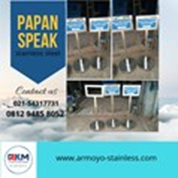 Jual Papan Petunjuk Stainless oleh CV. Armoyo Kreasi Mandiri