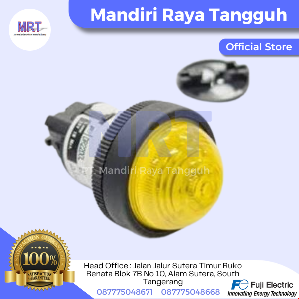 Supplier Pilot Lamp DR22D0L Fuji Electric Jakarta oleh PT. Mandiri Raya ...