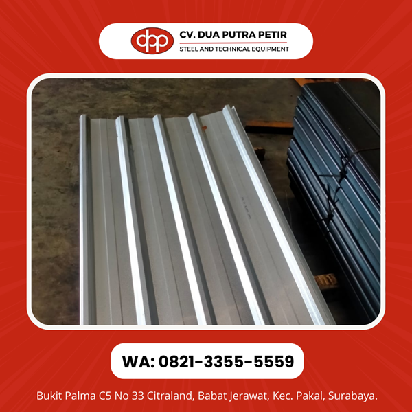 Jual Atap Spandek Atap Seng 0.35 Surabaya DPP Trust oleh CV. Dua Putra ...