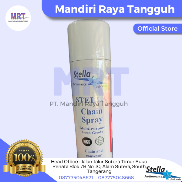 Distributor Chain Spray Food Grade STELLA Jakarta oleh PT. Mandiri Raya ...