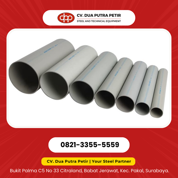 Jual PIPA PVC RUCIKA STANDARD UKURAN oleh CV. Dua Putra Petir