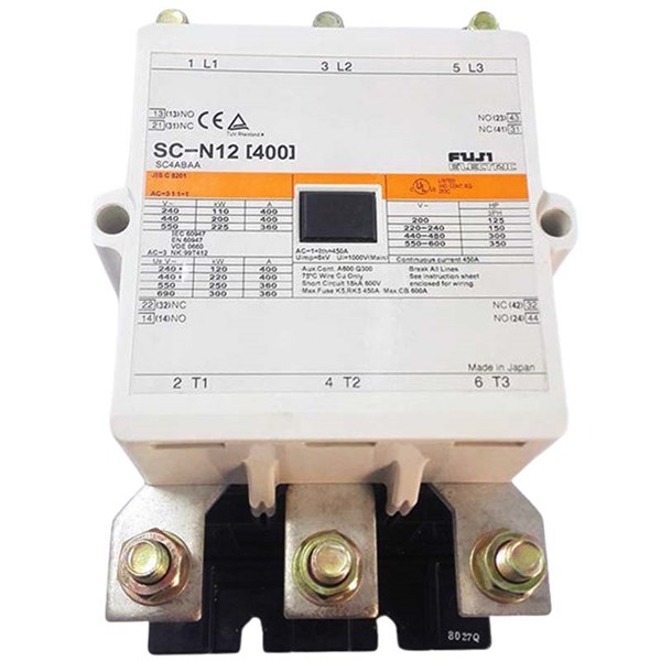 Jual FUJI ELECTRIC Magnetic Contactor SC-N12 oleh PT. Hidayah Makmur Sukses