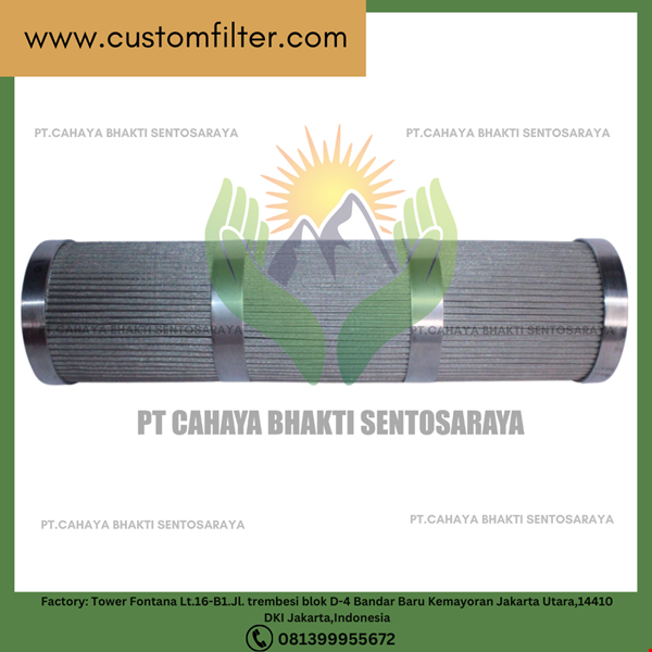 Jual Hydraulic Oil Filter Element Steam Turbine Pleated Lube Oil Filter ...