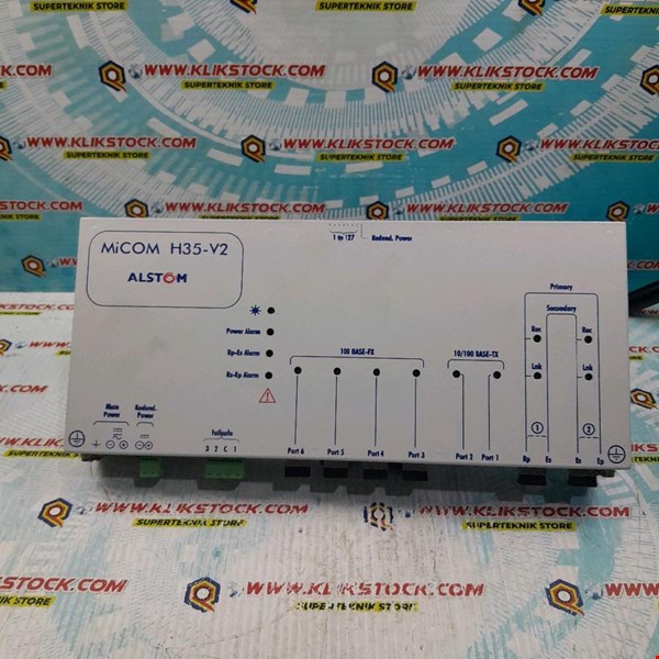 Jual Alstom Micom ethernet switch H35-V2 110/230 V oleh PT. Quinratu ...
