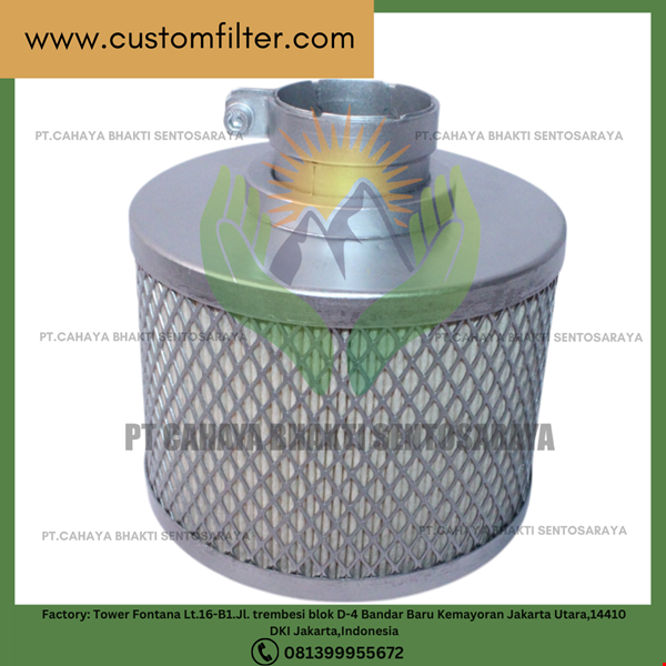 Jual High Quality Air Filter Filtration Equipment Brand CBS Filter oleh PT. Cahaya Bhakti ...
