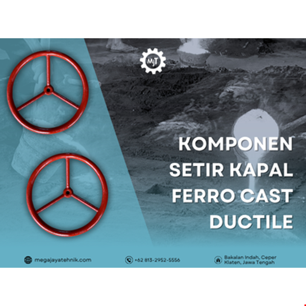 Jasa Produsen Setir Kapal Banten oleh CV. Mega Jaya Teknik