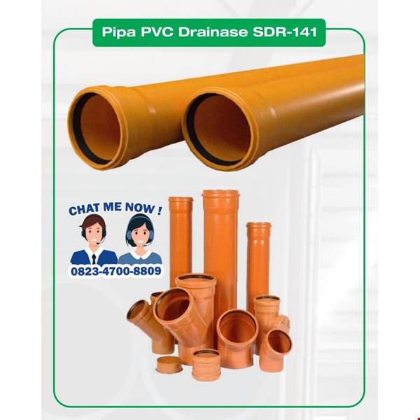 Jual PIPA PVC DRAINASE SDR-141 HARGA TERBAIK STOK TERBARU PONTIANAK ...