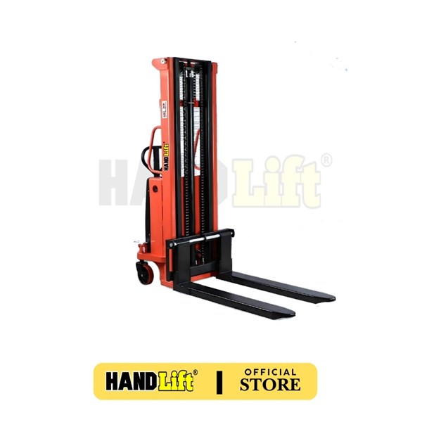 Jual Hand Stacker Semi Electric Kapasitas 1500kg Tinggi Angkat 3 Meter ...