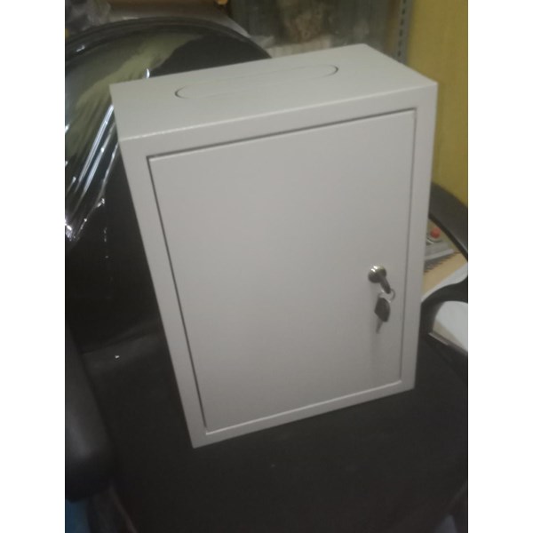 Jual box panel indoor ukuran 80cm x 60cm x 22cm finishing powder co ...