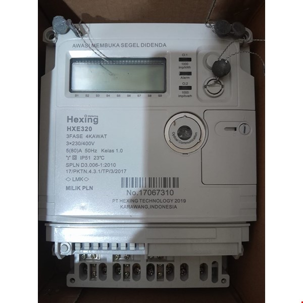 Jual kwh meter hexing oleh PT. Quinratu Karya Prisma