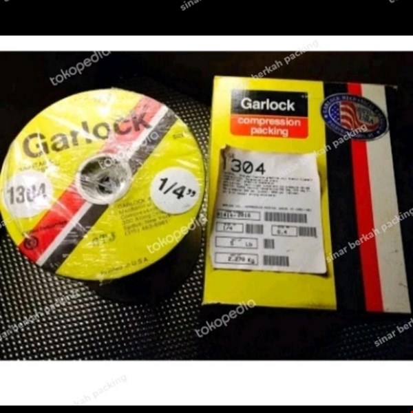 Jual Gland Packing Garlock 1304 UK 16mm (5/8) x 2,5kg oleh Sinar Berkah ...