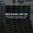 Jual Besi Kanal C / CNP 125 x 50 x 20 x 2,3mm x 6 Meter Jawa Timur - CV ...