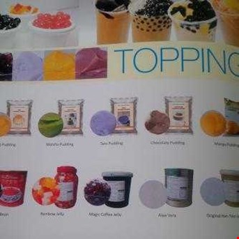Jual Aneka Macam Topping Minuman oleh Jakarta Powder Sentral di Tangerang