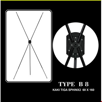 Jual kaki X banner DKI Jakarta - THREE COMM | Indonetwork