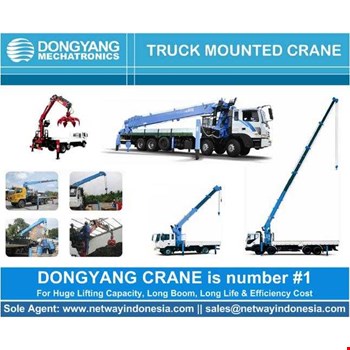 Jual Sole Agent: Dongyang Crane - Truck Mounted Telescopic Crane ( FOCO ...