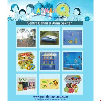 Jual APE PAUD-TK: SENTRA BAHAN DAN ALAM SEKITAR Jawa Barat - RUMAH ...