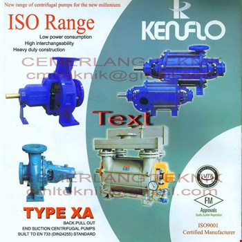 Jual KENFLO CENTRIFUGAL & MULTISTAGE PUMP DKI Jakarta - CEMERLANG ...