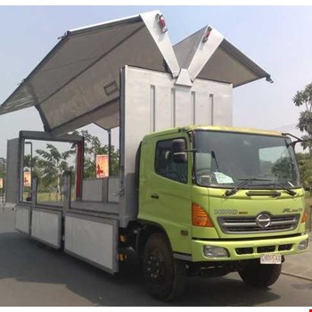 Jual menyewakan unit tronton wing box Jawa Barat - PT. DIAN TRANSPORT ...