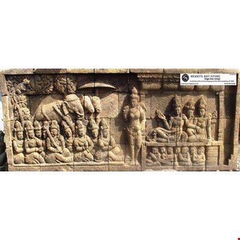 Jual relief candi borobudur Jawa Tengah - KARYA BATU MERAPI | Indonetwork