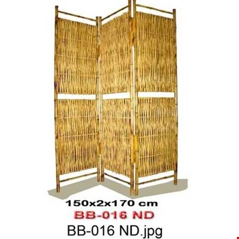 Jual bamboo divider/ partisi bambu/ sketsel bambu/ pembatas ruang bambu ...