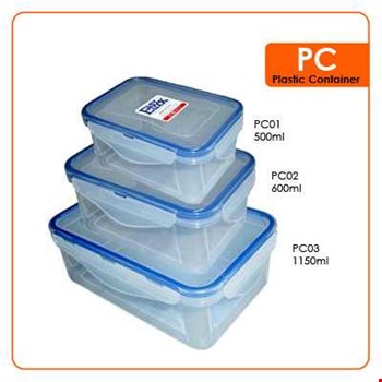 Jual PC - Plastic Container/ Tempat Plastik/ Kotak Makan Plastik ...