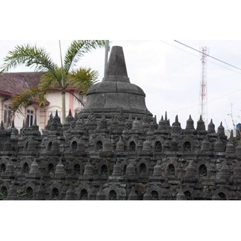 Jual Miniatur/ Replika Candi Borobudur Jawa Tengah - SANGGAR SENI UKIR ...